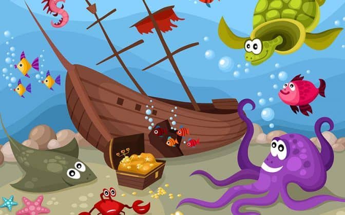 14 Pirate Fish Tank Decorations (Includes Pirate Ships, Treasure & More)